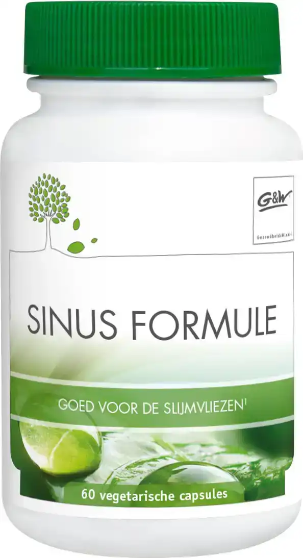 G&W Sinus Formule 60 caps - Gezondheidswinkel