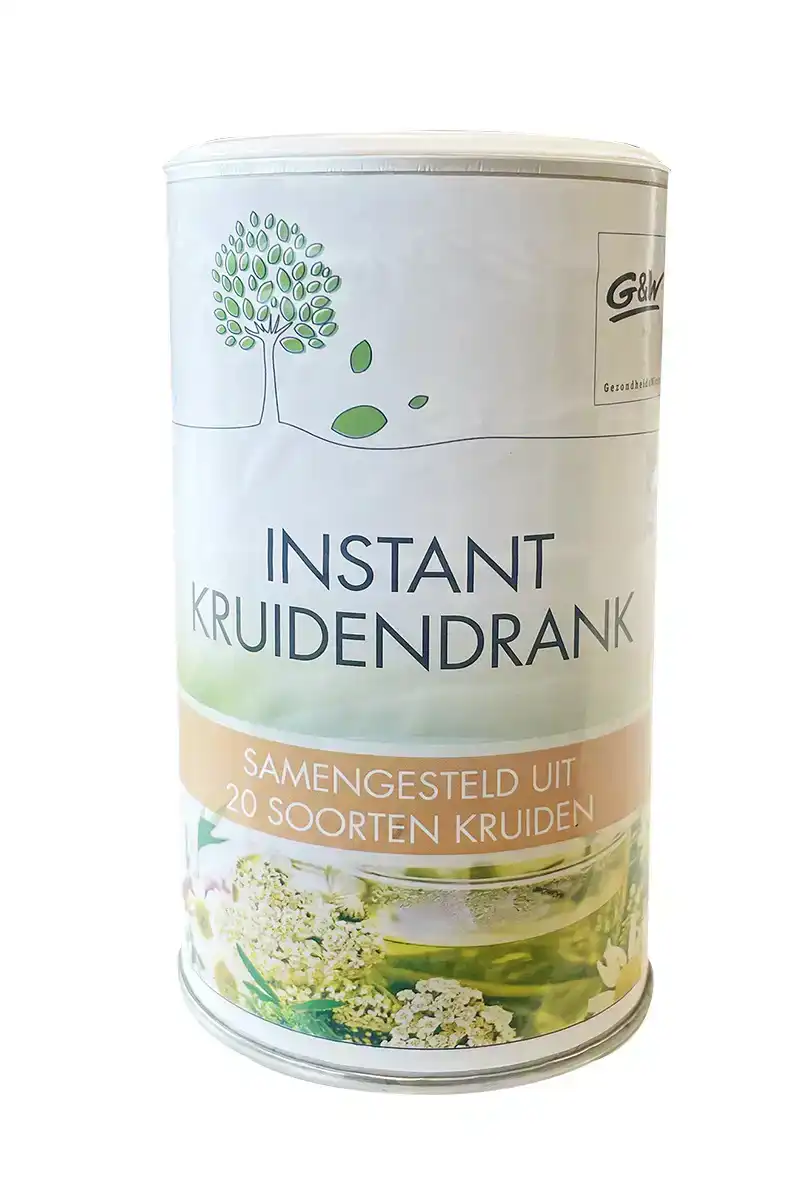 G&W Instant 20 kruidenthee 190 gram - Gezondheidswinkel
