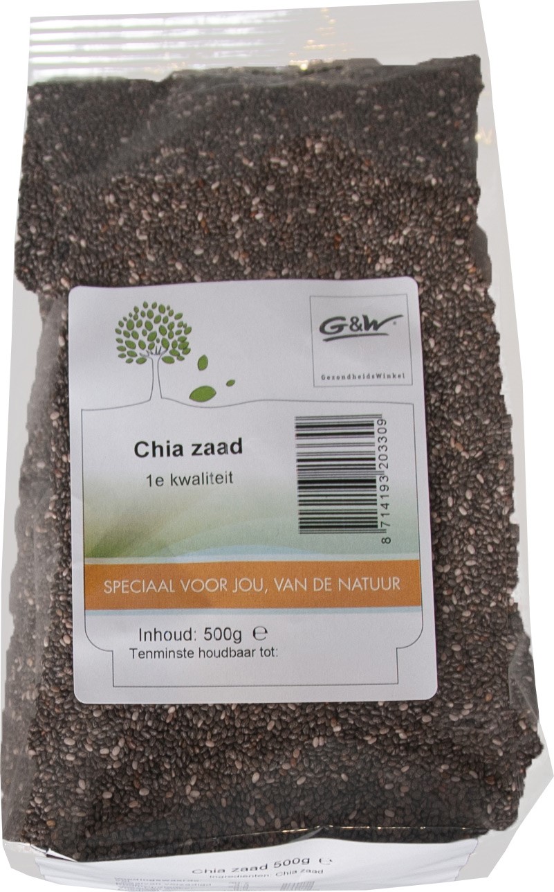 G&W Chiazaad 500GR - Gezondheidswinkel