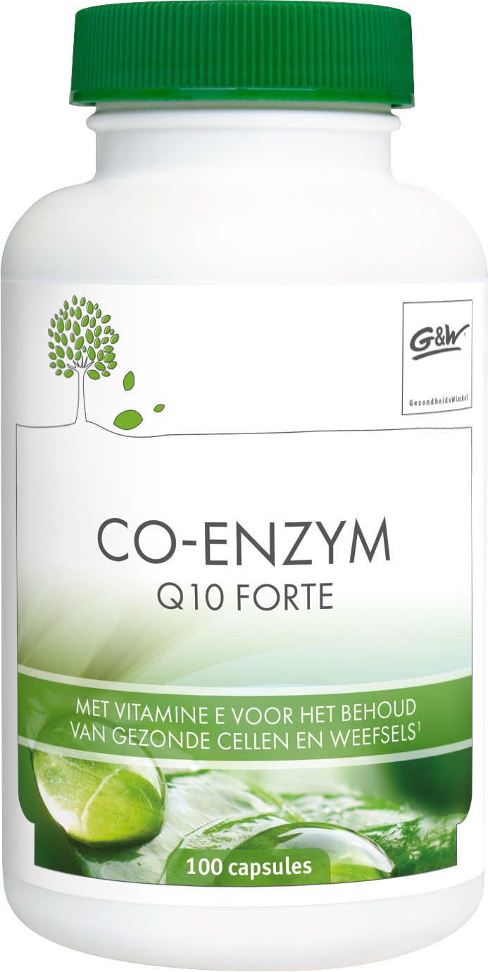 G&W Q10 30mg Co-enzym Forte 100CP - Gezondheidswinkel