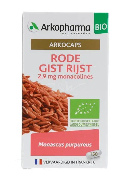 Arkocaps Rode Gist Rijst Capsules - Gezondheidswinkel