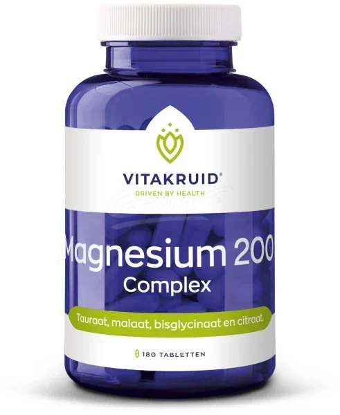 Vitakruid Magnesium 200 Complex - Gezondheidswinkel
